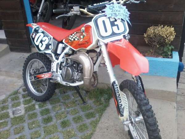 Cr 80 2001 moto cross moto em ótimo estado 80cc em São Paulo - Venda de ...